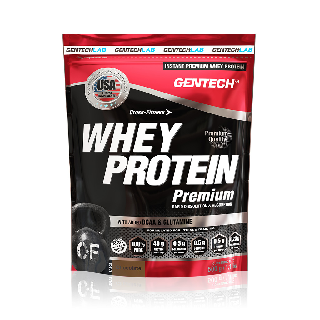 Whey Protein Premium Gentech Proteína con aminoácidos